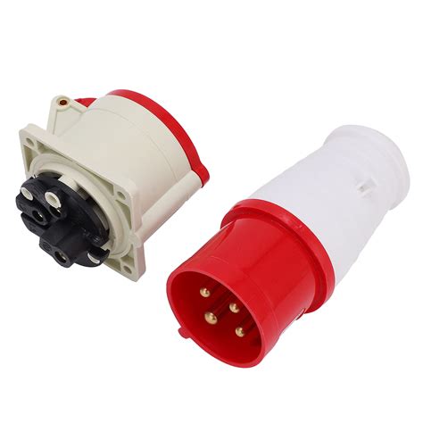 3 Phase Plugs And Outlets Socket And See Sok6032hd Industrial 32amp