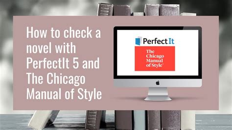 How To Check A Novel With Perfectit 5 And The Chicago Manual Of Style Louise Harnby Crime