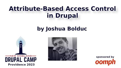 Attribute Based Access Control In Drupal Youtube