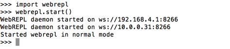 Network Access With Micropython On An Esp8266 Blog Of Ken W Alger
