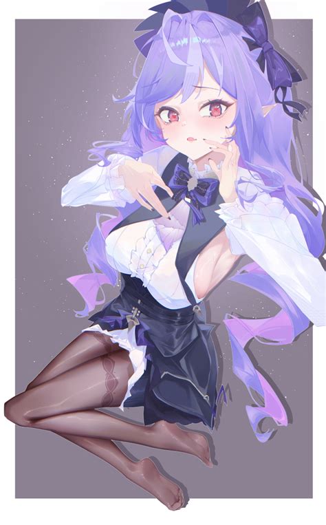 Mokushiro Amo Vivian Banshee Zenless Zone Zero Absurdres Highres 1girl Blush Feet Heart