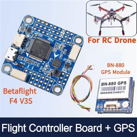 F4 V3 F4 V3s Lc Omnibus Flight Controller Board Barometer Osd Tf Bn880 Gps Module For Rc