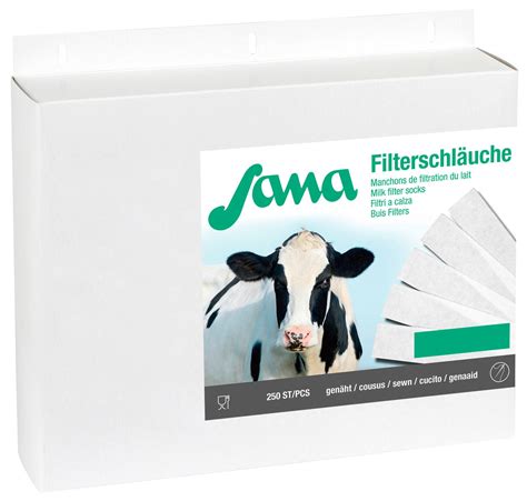 Sana Milchfilter Standard Genäht 250 Stück Versch Größen Größe 620 X 58