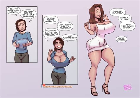 Rule 34 Big Lips Bimbo Bimbofication Breast Expansion Breasts