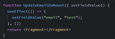 SetFieldValue Not Working When Called Too Early Issue Jaredpalmer Formik GitHub