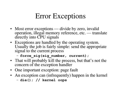 interrupts and exceptions ppt download