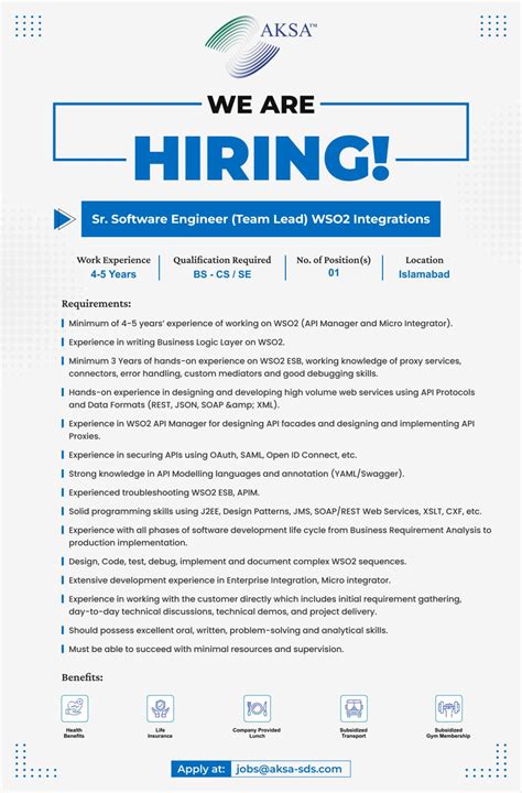 Jobs Wso2 Integrationengineer Apiintegration Apidevelopment