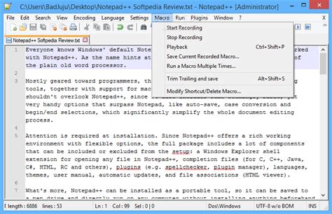 Notepad 6 Review Softpedia