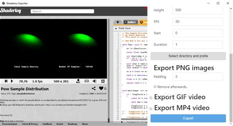 Shadertoy Exporter Download Softpedia