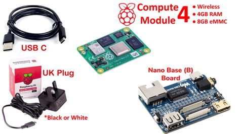 Nano Base B Board For Raspberry Pi CM And Kits