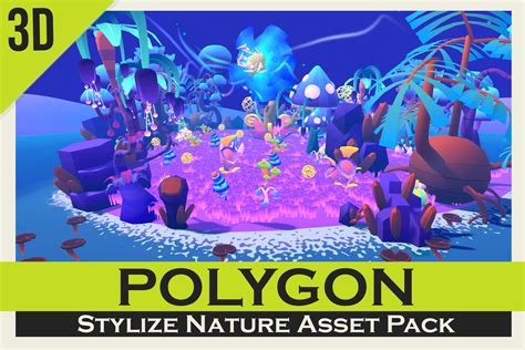 Stylize Nature Pack 03 3d Environments Unity Asset Store