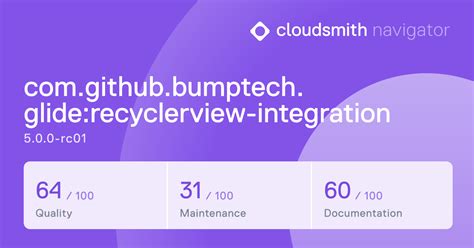 com github bumptech glide recyclerview integration 5 0 0 rc01 maven