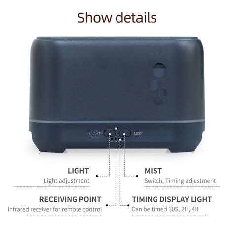 Oem 3d Fire Mini Aroma Diffuser Humidifier Large Capacity Modern