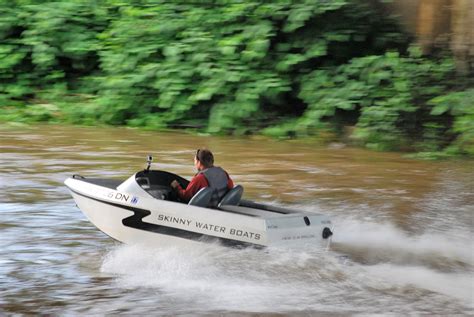 Skinny Water Boats Compact Mini Aluminum Jet Boats