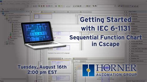 Getting Started With IEC Sequential Function Chart In Cscape Horner Automation