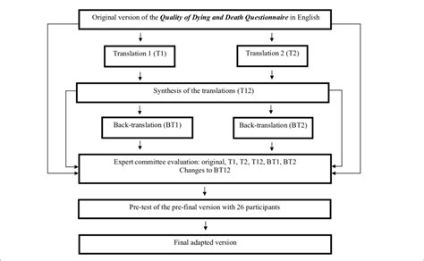 Flowchart Of The Translation And Cross Cultural Adaptation Steps Download Scientific Diagram