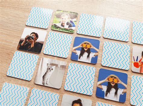 Memory Game From Your Own Photos 25 Pairs Createateu
