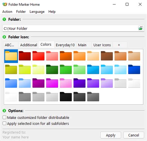 Change Folder Color And Mark Folders By Folder Color Changer In Internet