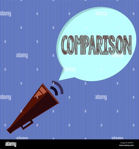 Word Writing Text Comparison Business Concept For Estimate Similarities Dissimilarities Between