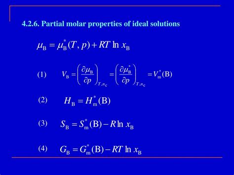 PPT Partial Molar Quantity PowerPoint Presentation Free Download ID