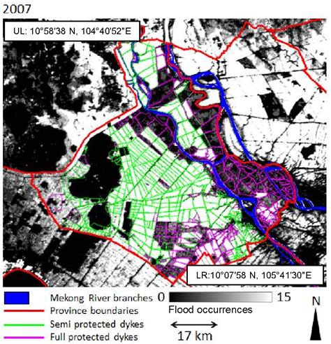 Figure 12 From Flood Mapping And Flood Dynamics Of The Mekong Delta Envisat Asar Wsm Based Time