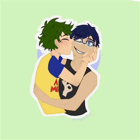 Iida X Deku Pure Love Midori Illustrations Art Street