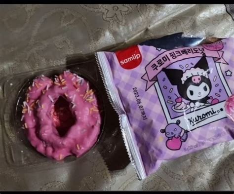 의외로 맛있다는 쿠로미 핑크도넛 ㅎㄷㄷㄷ 유머움짤이슈 에펨코리아
