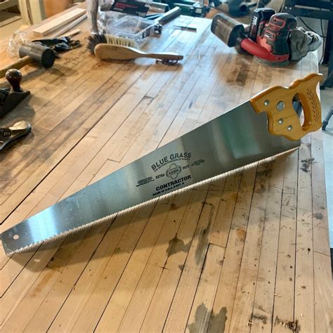 26 Vintage Bluegrass Hand Saw Unused Made In Usa Etsy