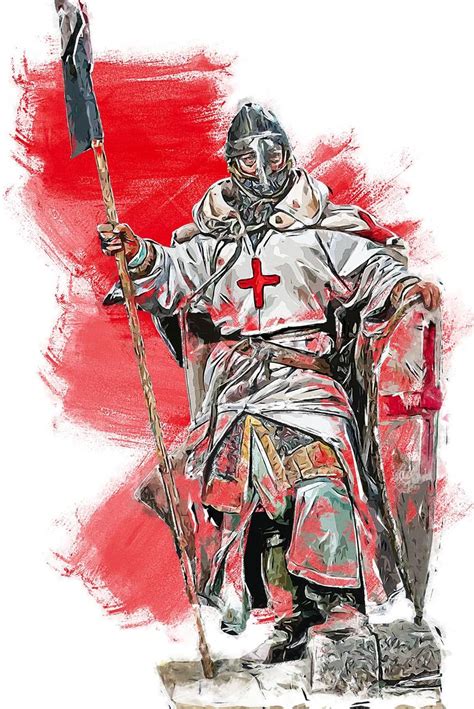 Crusader Warrior Painting By Andrea Mazzocchetti Saatchi Art