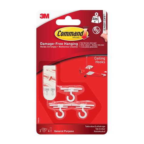 3m Command Ceiling Hooks Hardware Ireland Online Hardware Store Ireland