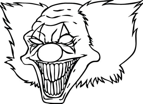 Evil Clown Drawings Free Download On Clipartmag