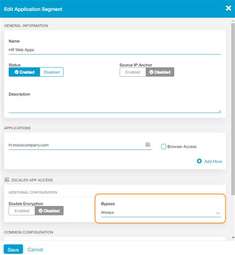 Configuring Bypass Settings Zscaler