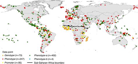 Spatial Distribution Of The Input Data Points Categorized By Data