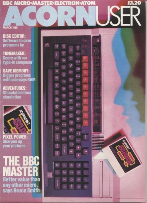 Acorn User March 1986 Magazine Computing History