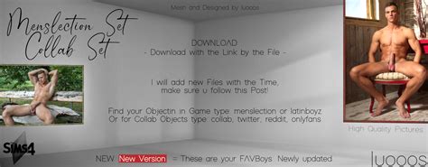 Luooos Menslection Set Downloads The Sims 4 Loverslab Luooos Menslection Set Downloads The Sims 4 Loverslab