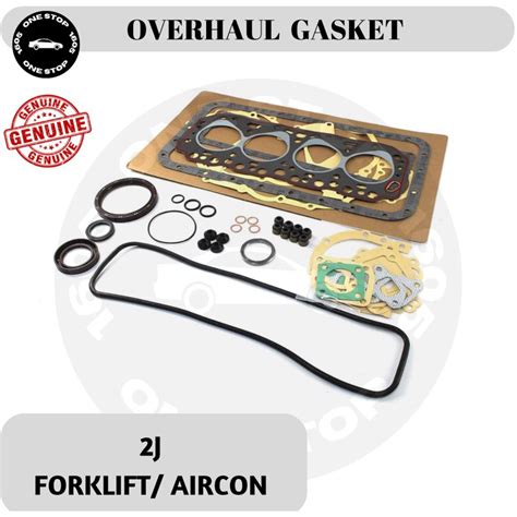 Toyota 2j Forklift Aircon Premium Quality Overhaul Gasket Set Fullset