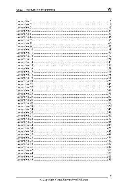 SOLUTION Cs201 Highlight Handout By Vu Toper Studypool