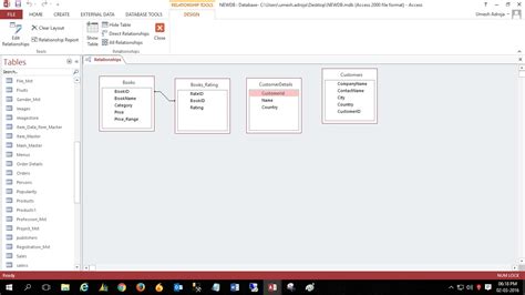 How To Create Relationship Diagram In Accessdb From Sqldb D365 Fando Solutions