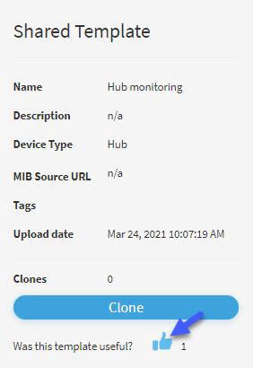 Shared SNMP Template Library Atera Support