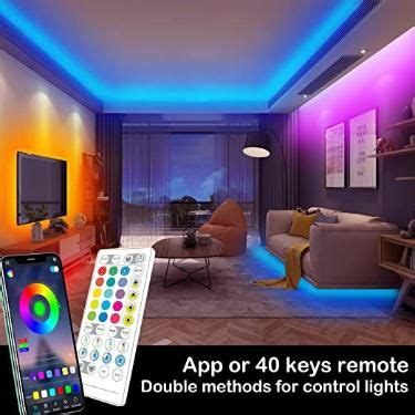Control Your Lights With App LED Light Strips