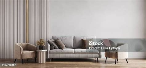 밝은 베이지색 방 인테리어 거실 인테리어 모형 빈 회색 벽 3d 렌더링 거실에 대한 스톡 사진 및 기타 이미지 거실 배경 주제 빛 Istock