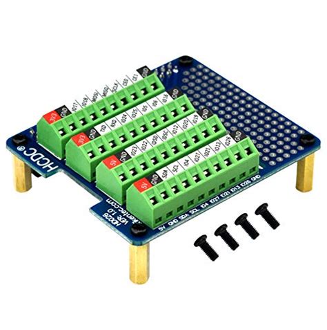 Rpi Screw Terminal Block Breakout Hat Module For Raspberry Pi A 3a B 2b 3b 3b 4b Pricepulse