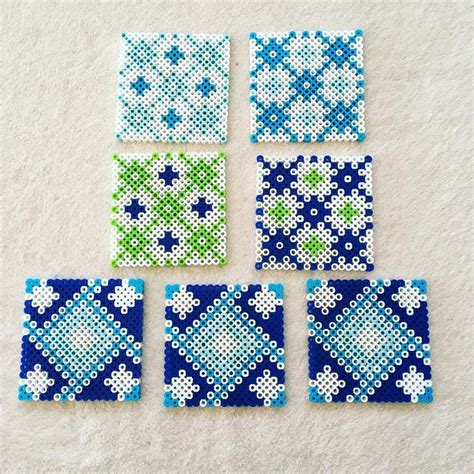 大人目線で可愛いアイロンビーズアイデア37選！雑貨もインテリアも！ Mamanoko（ままのこ） Biscornu アイロンビーズ