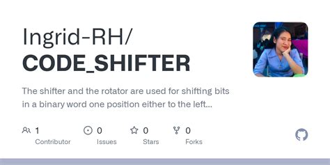 Github Ingrid Rhcodeshifter The Shifter And The Rotator Are Used For Shifting Bits In A