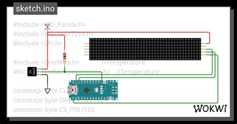 Ds18b20 Wokwi Esp32 Stm32 Arduino Simulator