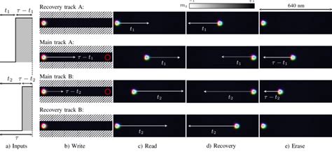 a two example waveforms presented as input to be stored by the memory
