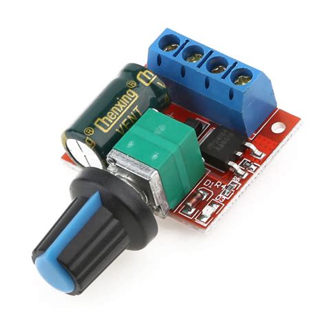 Mini 5a 90w Pwm 5 28v Dc Dc Motor Speed Controller Module Speed Regulator Lazada Ph