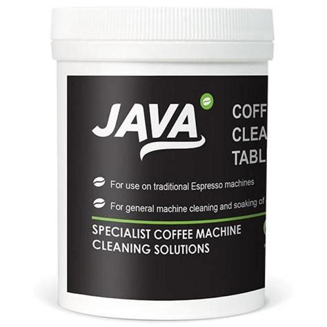 Cleaning Tablets Universal Coffee Machine Java 100 Avica Uk Ltd