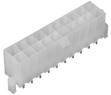 39 29 9203 Molex Molex Mini Fit Jr Series Straight Through Hole Pcb Header 20 Contact S 4