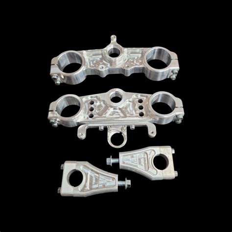 Honda Crf125f Crf150r Cr85r Fork Conversion Triple Clamp Set Rsw Racing And Cnc Machining